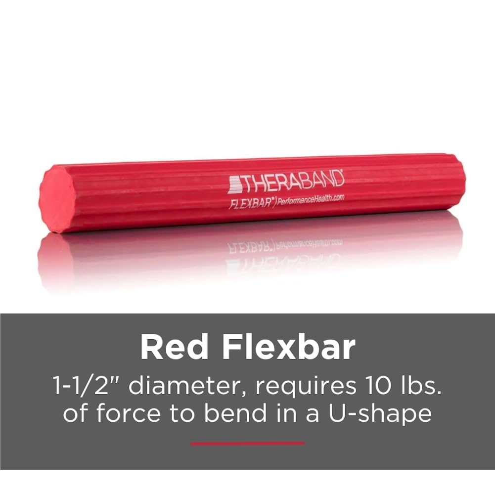 Mua THERABAND FlexBar, Tennis Elbow Therapy Bar, Relieve Tendonitis Pain & Improve Grip Strength ...