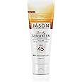 Amazon.com: Jason Natural Products SPF 45 Family Sunblock, 4 Ounce - 2 ...