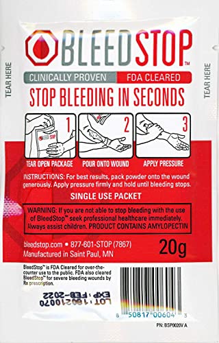 Bleedstop Stop Bleeding in Seconds Emergency First Aid for Home Kids ...