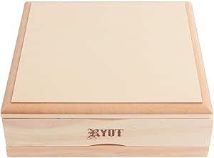 Amazon.com: RYOT 7x7 Solid Top Screen Box in Natural | Wide Wooden Box ...
