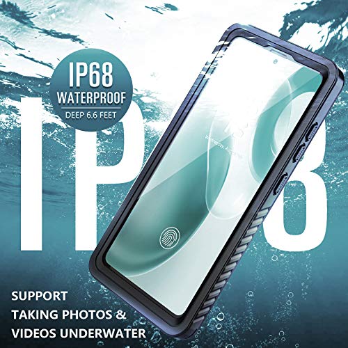 Oterkin for Samsung Galaxy S20 FE Case 5G, S20 FE Waterproof Case with Built-in Screen Protector ...