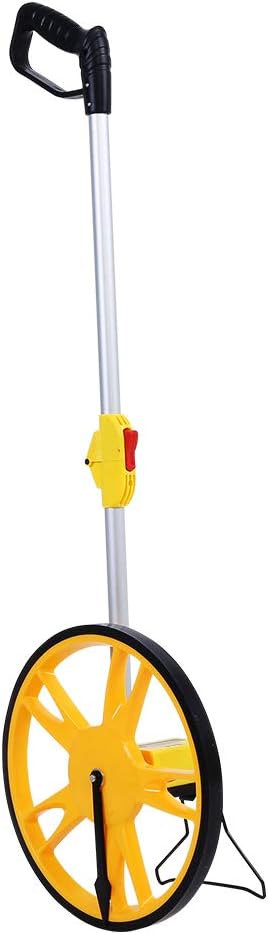 Measuring Wheel, 0-9999.9m Large Diameter Foldable Distance Measuring ...