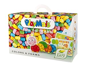 Amazon.com: PlayMais Fun to Learn Colors & Forms - Arts and Crafts ...
