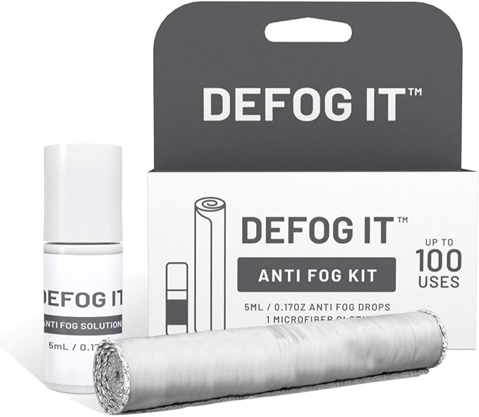 Amazon.com: Defog It Anti-Fog Kit, 5mL Concentrate Squeeze Bottle and ...