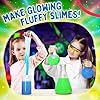Playz Glow in The Dark Slime Lab Science Kit w/ 19+ Experiments to Make ...