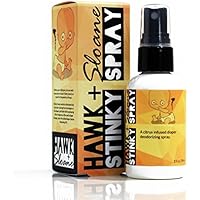 Amazon.com: Hawk & Sloane Stinky Spray - Diaper Odor Eliminator - Safe for Use on Diaper or ...