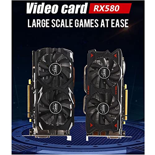 ASPIRING Video Card RX 580 8GB 256Bit 2048SP GDDR5 Graphics Cards For ...