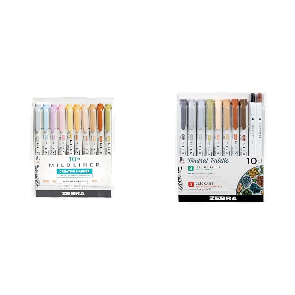 Mua Zebra Pen Mildliner Double Ended Highlighter Set, Chisel and Bullet ...