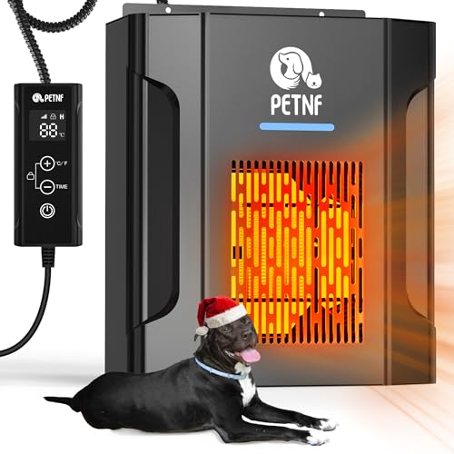 Dog House Heater, Pet House Heater with Thermostat, 300W Safe Dog ...