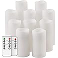 Amazon.com: Flameless Candles,Salipt LED Flickering Candles Set of 10 ...