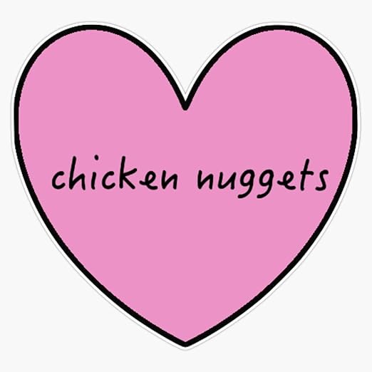 Amazon.com: Chicken Nuggets Sticker Vinyl Waterproof Sticker Decal Car ...