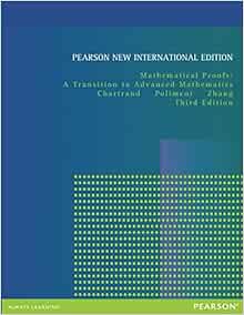 Mathematical Proofs: Pearson New International Edition: 9781292040646: Amazon.com: Books