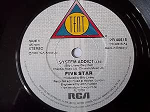 Five Star - Five Star - System Addict - 7" Single 1985 - Tent Records ...