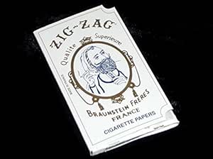 Amazon.com : Zig Zag Original Authentic Classic Rolling Papers (1) Pack ...