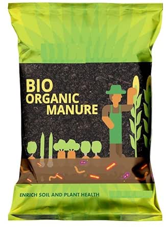Bio Organic Manure / 100% Organic/Ready to Use for All Type Plants and ...
