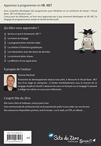 apprendre le langage visual basic pdf