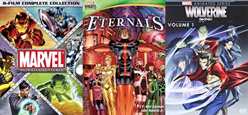 Buy Superhero Super Animated Marvel DVD Bundle: Marvel Animated ...