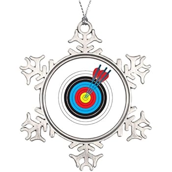 Amazon.com: Ideas For Decorating Christmas Trees Archery Target with ...