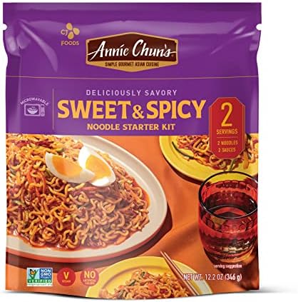 Annie Chun's - Asian Noodle Starter Kit, Sweet & Spicy Flavor, Non-GMO ...