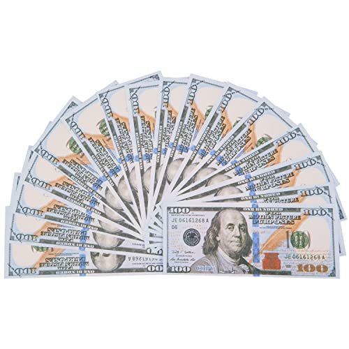 HAKPNEW Play Money for Kids Looks Real, 200 PCS - 100 Realistic Pretend ...