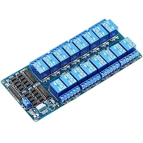 ANMBEST 16 Channel 5V Relay Module With Optocoupler Low Level Trigger Expansion Board For ...