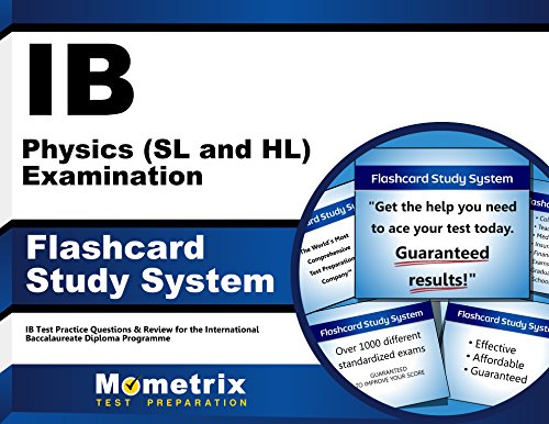 Canadian Books Free IB Physics SL And HL Examination Flashcard Study System IB Test Practice 