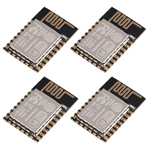 Dorhea 4PCS ESP8266 ESP-12E WiFi Serial Wireless Transceiver Module ESP12E Remote Port ...