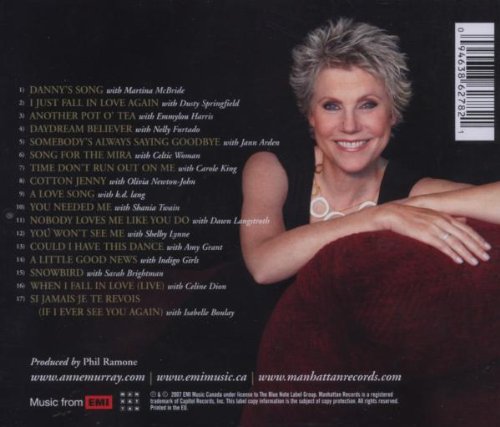 Anne Murray Album: «Anne Murray Duets: Friends & Legends»