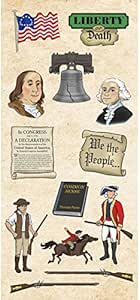 Amazon.com: Revolutionary War Symbols Cardstock Scrapbook Stickers (19987)