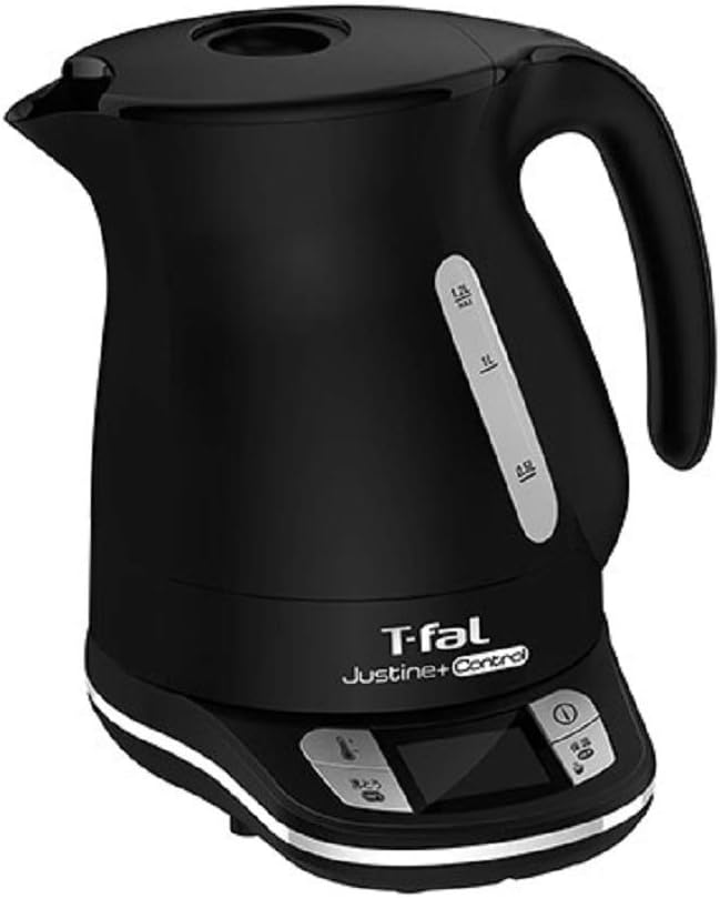 Amazon.co.jp： ティファール（T-FAL） 電気ケトル 1.2L ブラックジャスティン プラス コントロール KO7558JP: 家電・カメラ