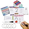 Think2Master Premium 186 Laminated Alphabet, Sight Words & Phonics ...