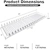 NEXTLEVEL FIT 20- Spring-Loaded Shelf Pushers Kit for Gondola Shelves ...
