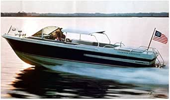 Amazon.com: 1984 Century Coronado Cardel Power Boat Photo Poster ...
