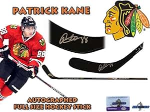 Patrick Kane Autographed Stick - FULL SIZE w COA - Autographed NHL ...