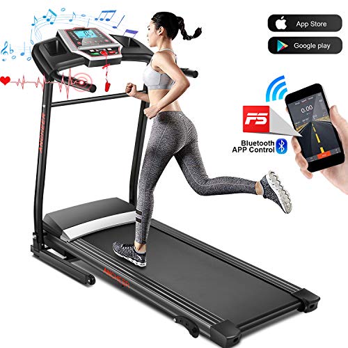 ANCHEER Treadmill, Folding Electric Treadmills, Motorized Running ...