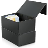 Amazon.com: tutata 4X6 Index Card Holder, Index Card Storage Box 4 x 6 ...