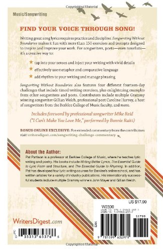 Songwriting Without Boundaries Lyric Writing Exercises For Finding 