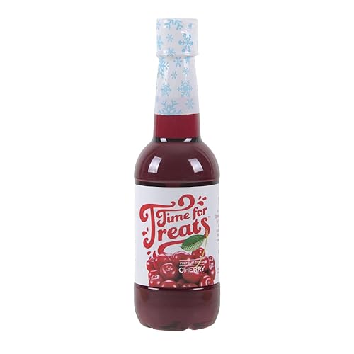 Cherry Flavored Syrup for Snow Cones, Homemade Sodas, Cocktails, Coffee ...