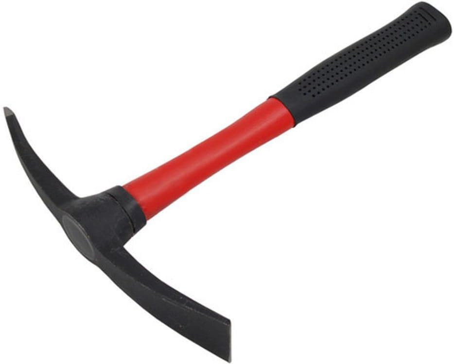 BARGAINS-GALORE MINI MATTOCK AXE FIBREGLASS HANDLE PICKAXE GARDEN FARM ...