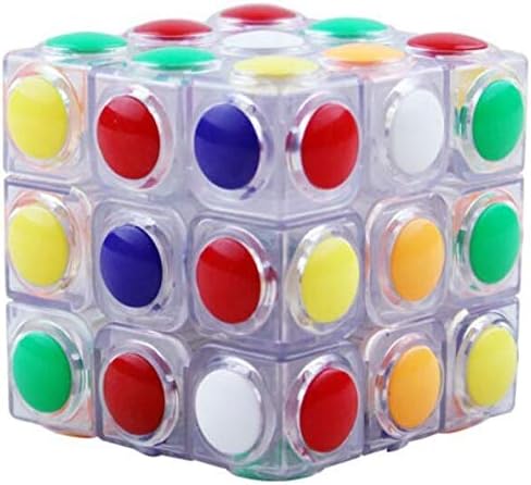Transparent Rubik's cube 3 x 3 x 3 Toy M66512-1 price in UAE | Amazon ...