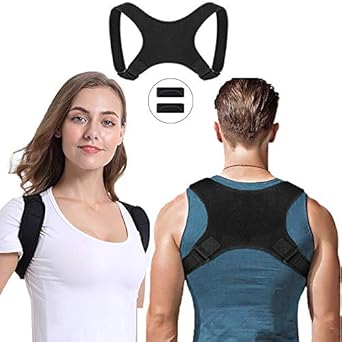 Haltungskorrektur Gurt zur Behebung von Rundrücken - Schulterhalter - aufrechte Körperhaltung ...