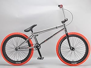 Mafiabikes Kush 2+ 20 inch BMX Bike CHROME: Amazon.co.uk: Sports & Outdoors