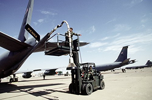 Buy LAMINATED Boeing KC-135E Stratotanker with Boom Drogue Adapter (BDA ...