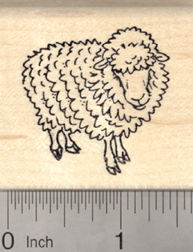 Sheep Rubber Stamps - Kritters in the Mailbox Sheep Items