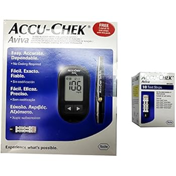 Amazon.com: Accu-Chek Guide Blood Glucose Monitoring System - 1 Each ...