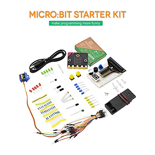 KEYESTUDIO Microbit Basic Starter Kit For BBC Micro:bit V2 Accessories ...