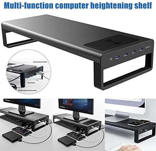 Accessori Smart Base Alluminio Lega Computer Laptop Stand con USB 3.0 ...