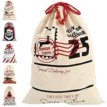 Extra Large Canvas Drawstring Bags | semashow.com