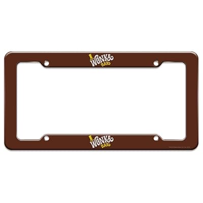 Chocolate Factory Wonka Bar License Plate Frame Philippines | Ubuy