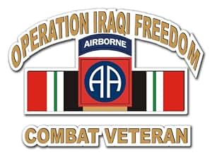 Amazon.com: 82nd Airborne Iraq Combat Veteran Operation Iraqi Freedom ...